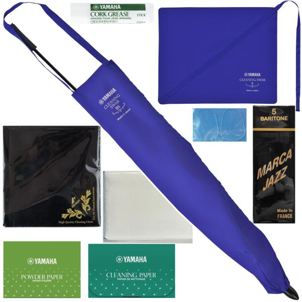 ヤマハ以外の製品を含みます。セットのクロスのカラーが画像と異なる場合がございます。ヤマハのお手入れセットのには兼用品としてサックスお手入れセットKOSSAX5が存在していますが、バリトンサックス用はありません。そこで、バリトンサックスに適し...