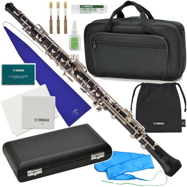 【以下は対応不可　北海道 沖縄 離島 代引き 同梱】木材が貴重になり木製の楽器はお値段も高騰。エボニー 黒檀 の粉末を樹脂と混合した新素材のオーボエ。とにかく安い。割れにくく 温度や湿度の変化に影響されにくいので エアコンの効いた室内 屋外...