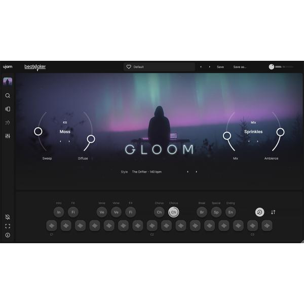 ［商品概要］Beatmaker GLOOMは、アンビエントやミニマル、テクスチャー系の音楽制作に最適なドラムマシンです。収録されているのは迫力あるドラムではなく、クリック音・低域のパルス・進化するトーンといった有機的で繊細なサウンドを中心に...