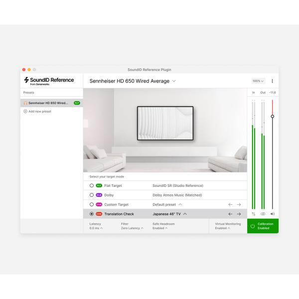 SoundID Reference Virtual Monitoring (ソフトウェアのみ)［商品説明］SoundID Reference Virtual Monitoringは、仮想スタジオモニターシミュレーションおよび環境間の違いをチ...