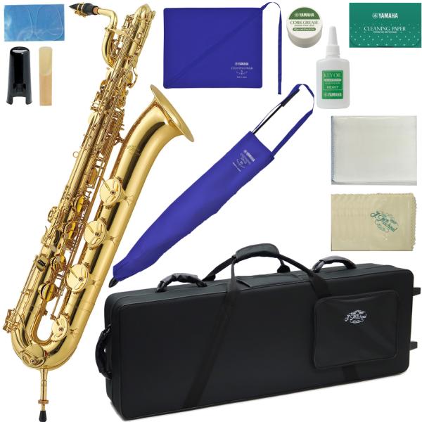 【以下対応不可　北海道 沖縄 離島 代引き 同梱】価格相場は60万に比較し安価な楽器は精度は価格相応です。LowAキー搭載のバリトンサックス。体の小さな学生が使用することを前提に座奏用ペグを装備する等の工夫あり。初心者にとって音程が取りやす...