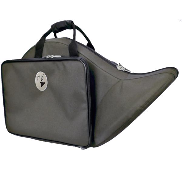 【以下は対応不可　北海道 沖縄 離島 代引き】ワンピースベルホルン用のケース。ベルカットモデルもベルを装着した状態であれば収納可能。Marcus Bonna(マーカスボナ)一体型ベルホルン用のケース。プロにも愛用が多い高級ケース。ファイバー...