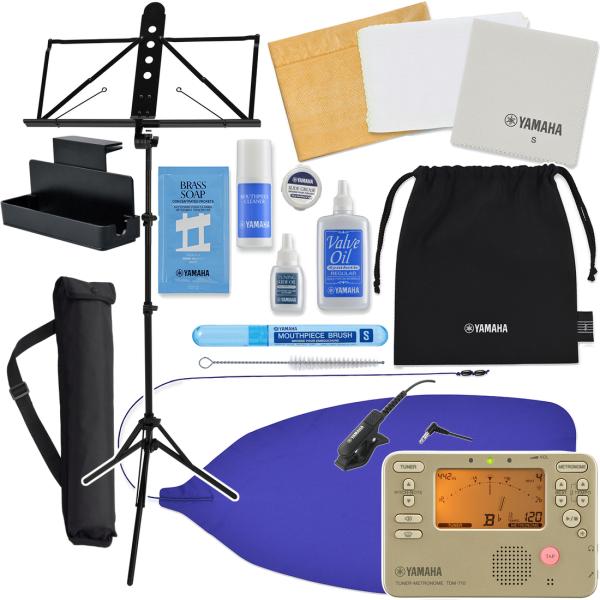 サステナビリティの観点から、不要なプラスチック系素材の使用量を削減した商品です。パッケージはありません。セットの内容は変わりませんが画像とカラーや仕様が異なる場合がございます。(返品交換不可)トランペットは定期メンテナンスも必要とされる楽器...