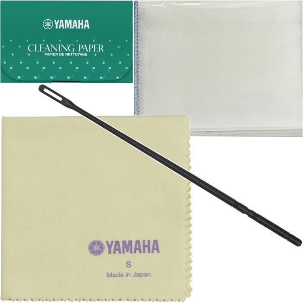 ヤマハ以外の製品を含んだセットです。フルート用 管楽器お手入れセット必要最小限のものをセットにしました。ヤマハKOSFL5とは少し内容の違うセットになっています。楽器を演奏した後に楽器の水分を取ることは非常に大事なお手入れです。これを怠ると...