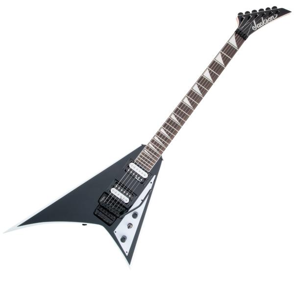 ジャクソンのエントリーグレードのJS Series のローズモデル。攻撃的なシェイプにハイゲインの2ハムバッカー、フロイドローズライセンスのダブルロックトレモロ。ガンガン攻めたいメタル、ハードロック系ギタリストにおすすめです。上位モデル同様...