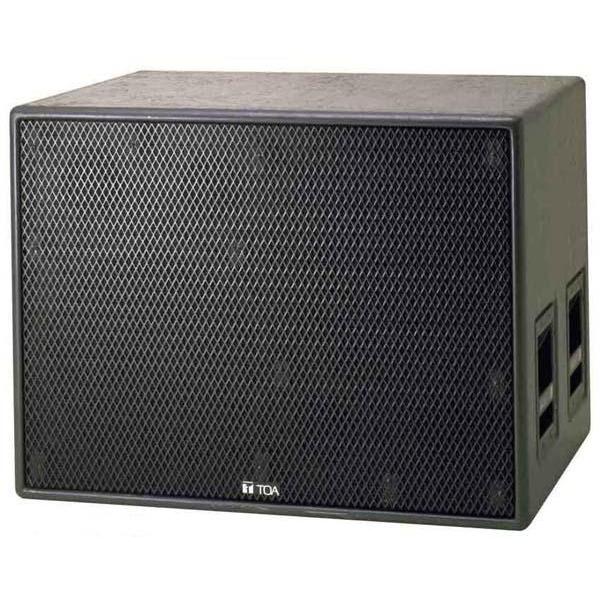 SR-L1B  サブウーハーシステム・450W ローインピーダンススピーカー 8Ω×2・SR(Sound　Reinforcement)用　高耐入力、高能率のバスレフ型サブウーハーシステムです。デジタルプロセッサーDP−0206とセットで使用...