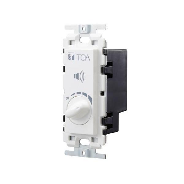 最大6 W入力に対応できるトランス式の壁面埋込型音量調節器です。音量調節が5段階で行え、より細かい設定が可能です。差し込むだけで結線可能な省施工タイプのワンタッチ端子を採用しています。市販の各種電工プレートと組み合わせて使用します。なお、コ...