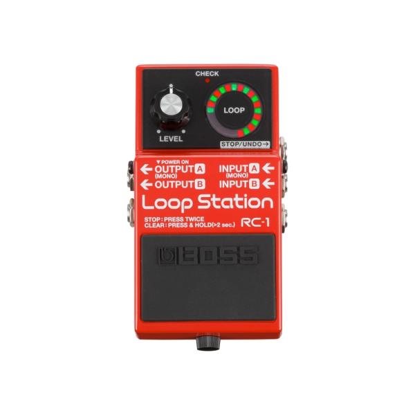 《 ループステーション 》◆ BOSS ( ボス )   RC-1   Loop Station［ 商品説明 ］◆ 操作に迷わないシンプル設計シンプル設計のRC-1は、まさにはじめてのルーパーに最適な1台です。録音、再生、オーバーダブ、アン...