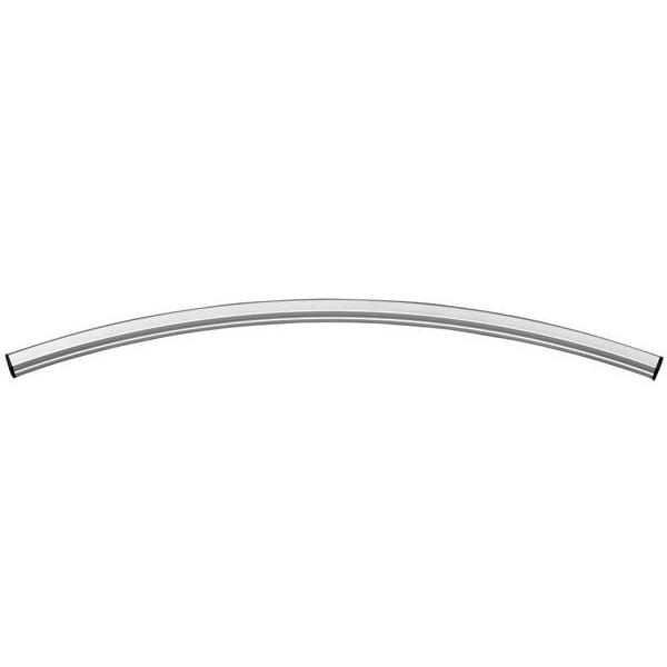 長さ36インチ（約91cm）、34mm径のアルミ製六角パイプです。複雑な断面形状を持ったこのアルミニウム合金のパイプは、従来の丸いパイプの約2倍の強度を持ちながらも軽量化を実現しています。