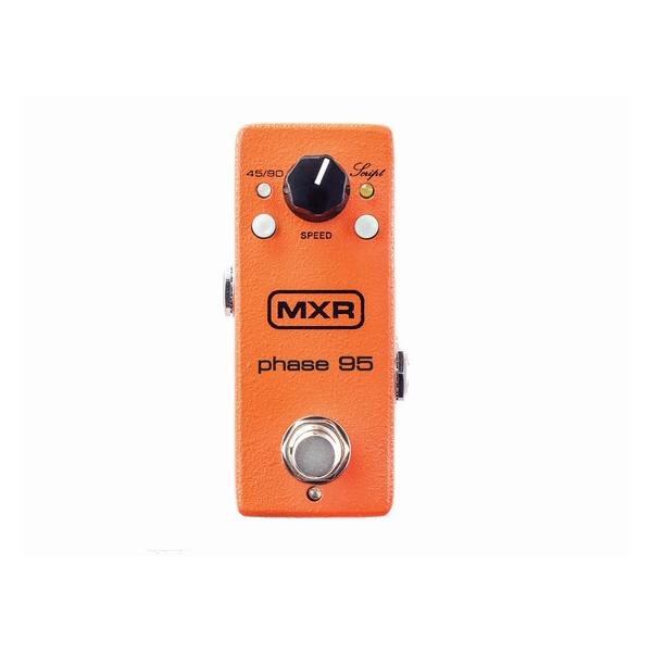 MXR PHASE 95は、MXRの定番フェイザーペダル「Phase 90」と「Phase 45」の2つのモードを搭載した、多用途なフェイズシフターです。ScriptスイッチをONにすることで、筆記体ロゴ時代のヴィンテージMXR モデルのよ...