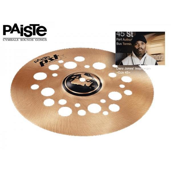 薄いウェイトでトラッシーなサウンドの12”穴あきクラッシュ『DJｓクラッシュ』！小口径ドラムセットとの相性も抜群！※メーカー欠品中の場合は納期にお時間をいただきます。詳しい納期につきましてはお問い合わせくださいませ。