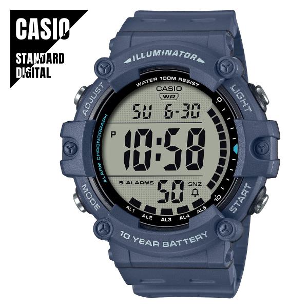 CASIO STANDARD カシオ スタンダード デジタル チプカシ チープカシオ ブルー AE-1500WH-2A CASIO専用ケース付き 腕時計 メンズ 送料無料-----------------------------------...