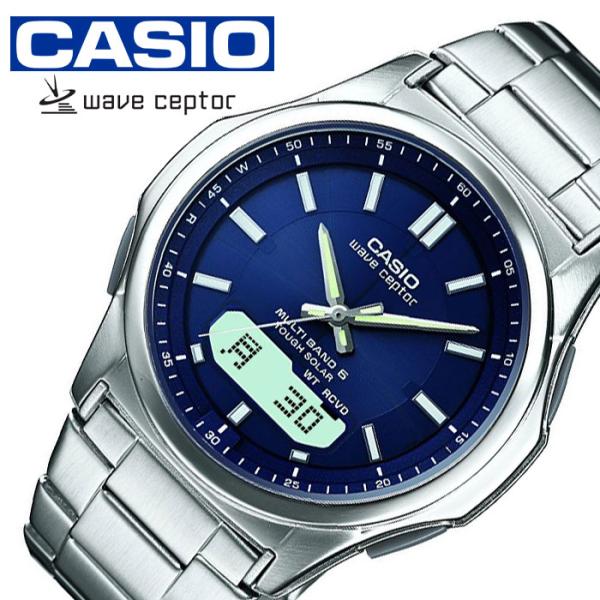型番 CASIO-WVA-M630D-2AJF ケース 材質： サイズ約：縦45×横42mm ベルト 材質：ステンレススティール ベルト腕周り最少：15cm ベルト腕周り最大：20cm ムーブメント クォーツ 機能 タフソーラー(ソーラー充...