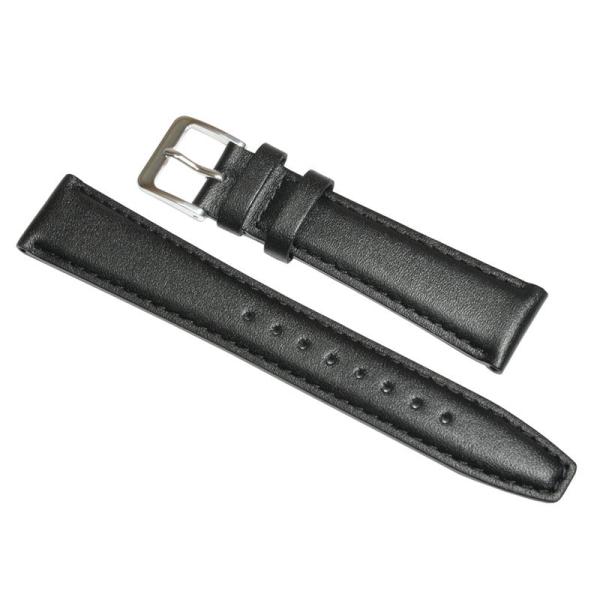 　・ラグ幅（時計本体の幅）---18mm　・尾錠幅---15mm　・長さ　尾錠側　:70mm(尾錠含まず)　剣先側:115mm　・厚み約3.0mm　・牛革スムース 切り身 はっ水 ステッチ付 甲丸仕上げ注意事項　・こちらの商品にはバネ棒はつ...