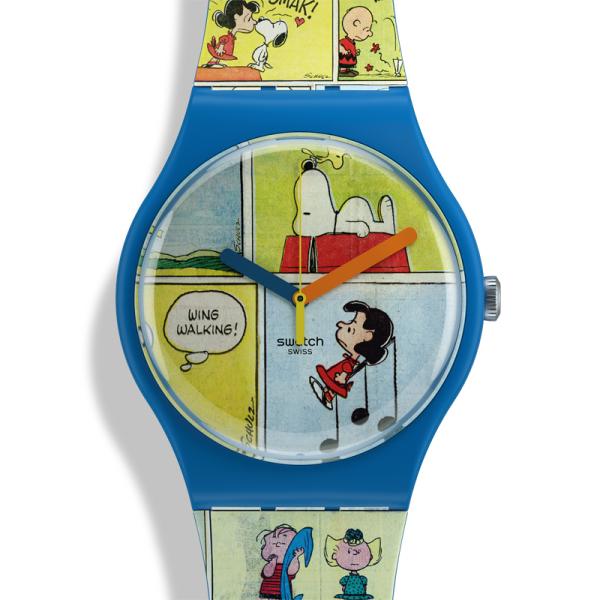 ■品　番：SO29Z108■品名 / キャラクター： SMAK! / コミック◆仕　様・コレクション : swatch × PEANUTS・コレクション名 : New Gent・ムーブメント :クオーツ・防　水 :3 気圧防水・色の分類 :...