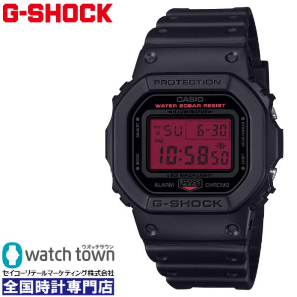 タフネスを追求し進化を続けるG-SHOCKから、ブランドカラーであるブラックとレッドにこだわったシリーズのご紹介です。ベゼル・バンド・文字板にはブラックを採用し、フェイス部の液晶にはカラー印刷を施し、デザイン性を高めました。ブラックを基調と...