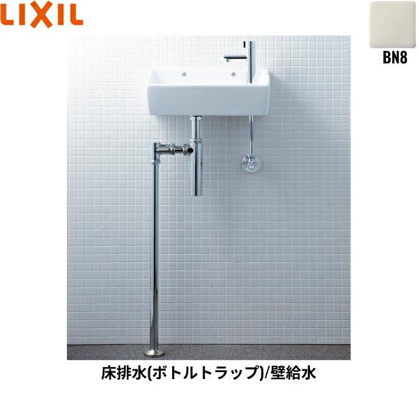 イナックス[INAX]狭小手洗シリーズ手洗タイプ(角形)L-A35HP/BN8ハイパーキラミックカラー：オフホワイト壁給水床排水[ボトルトラップ]陶器寸法：360x180x130mm一般地・寒冷地共用