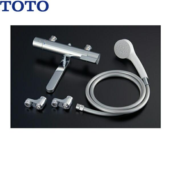 TOTO サーモスタット混合水栓TBV03422J1取り替え用一般地仕様メタル逆止弁本体-ホース接続ねじG1/2スパウト170mm樹脂ホース(シルバー)コンフォートウェーブ