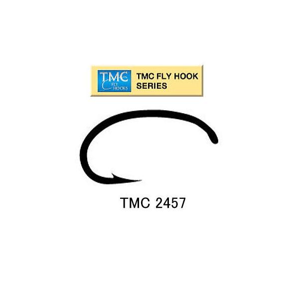 この曲線は今まさに羽化する水生昆虫が見せる特徴的な姿勢の一つであり、またシュリンプやカディス・ラーパのイメージでもあります。細く軽い 2487、頑強でいながら繊細な2457、どちらもフライの自然さが際立ちます。ともにエクテンド・ボディによる...