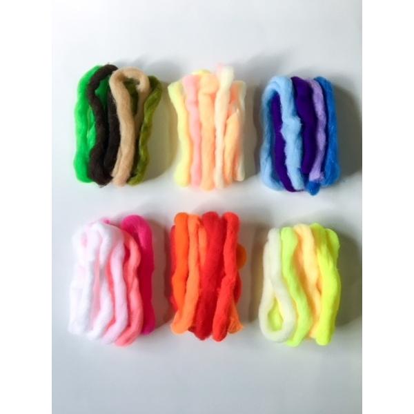 管理釣場の定番マテリアル、大人気のエッグヤーンを少量ずつ4色セットのアソートにしました。約140ｃｍ入りの5ftパックでも使いきれないくらいの量が入ったグローバグヤーンですが、4分の1の約35cmを4色入れてパッケージしておりますので、少し...