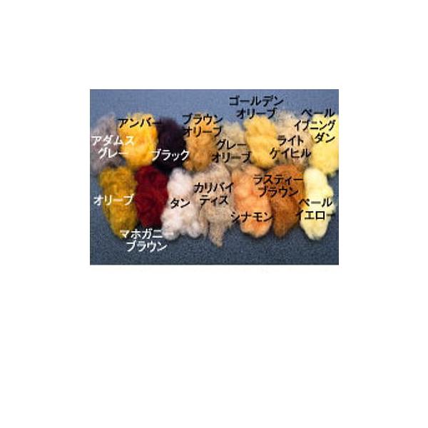 ドライフライ専用のダビング材です。一本一本の繊維が非常に細かくキンクしているのでミッジから#10クラスまでとにかくダビングしやすく巻きやすいのが特徴です。ウォータープルーフ加工済みですので、そのままご使用頂けます。