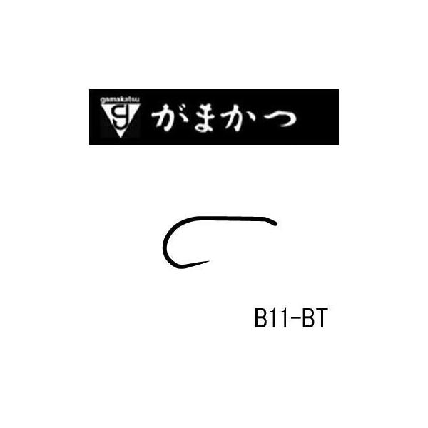 【GAMAKATU B11-BT NANO SMOOTH COAT】実力派スタンダードフック「B11-B」にナノスムースコートver.が登場です。パターンを選ばない形状と、全てにおいてバランスの取れた基本性能に加え、「ナノスムースコート」の...