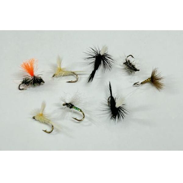 ミッジフライは、自分で巻こうとすると、高額な小さく細いマテリアルや、専用のツールが必要になることもあります。また、視力が弱ってきた為、巻くのも苦労する方がいらっしゃると思います。そんな方たちのために、プロタイヤーがタイイングした#18〜#2...