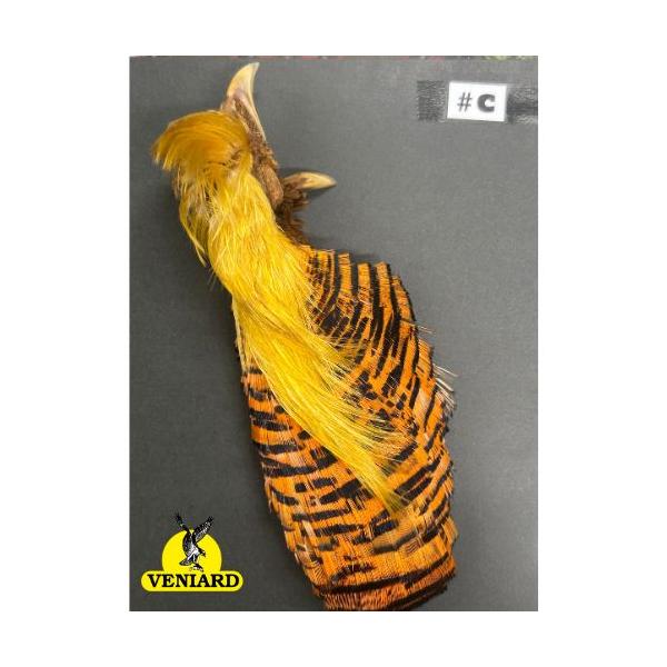 ※画像通りの商品となります。コンプリートマテリアルが一つあれば、想像力の実現に制約を課すことがより少なくなります。サイズを選べ、形を選べ、質感を統一できる。より綺麗なフライを巻く方は、コンプリートが必要となってきます。このゴールデンフェザン...