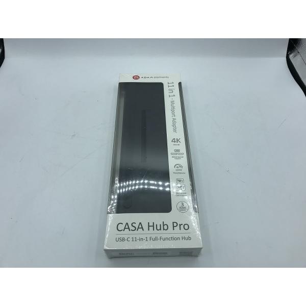 【ご注意】商品は店頭併売しておりますので、ご注文後欠品の場合がございます。ご了承ください。アダムエレメンツ ADAM Elements Muiti-Function Hub CASA Hub Pro 11 in 1拡張画面とミラー表示機能を...