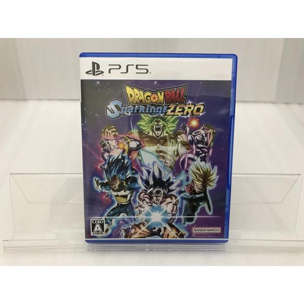 PS5ソフト　ドラゴンボール Sparking! ZERO 2024年発売 ケース、ソフトどちらも保管状態の良いお品です 初回限定や、特典が付いてる商品であっても、中古商品の為、ダウンロードコードは付属していません。コンディションレベル：A...