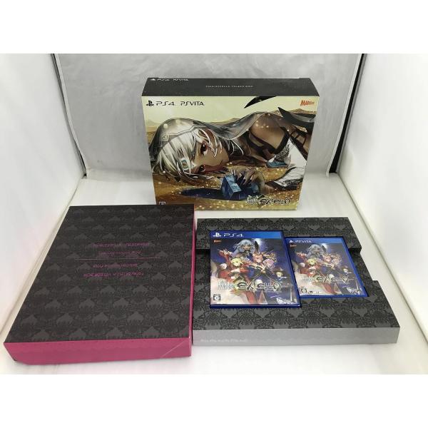 PS4ソフトFate/EXTELLAVELBERBOX発売日2016/11/10ＰＳ4版とＰＳＶita版がセットになっていますあみあみ購入特典タペストリー付き(描き下ろしA3タペストリー)同梱内容は全て揃っています。中古ソフトの為プロダクト...