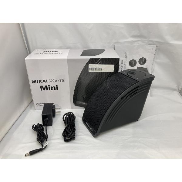 シリアル番号：14924521388MIRAISPEAKERＭiniテレビの音を聞えやすくするスピーカー最大出力：18W(モノラル）入力：ミニプラグ（約2m）電源：ACアダプタサイズ：?20奥行きx9幅x15.4高さcm付属品：箱説明書AC...