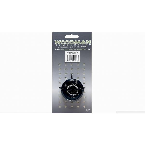 ウッドマンのヘッドパーツ(上)となります。重量 ： 104.3 g 対応 ： 1.5 (ONE POINT FIVE)  ※上のみとなります。コンディションレベル：S（新品同様）在庫お問合せ先：【カウマン 鎌倉手広店】　0120-788-185