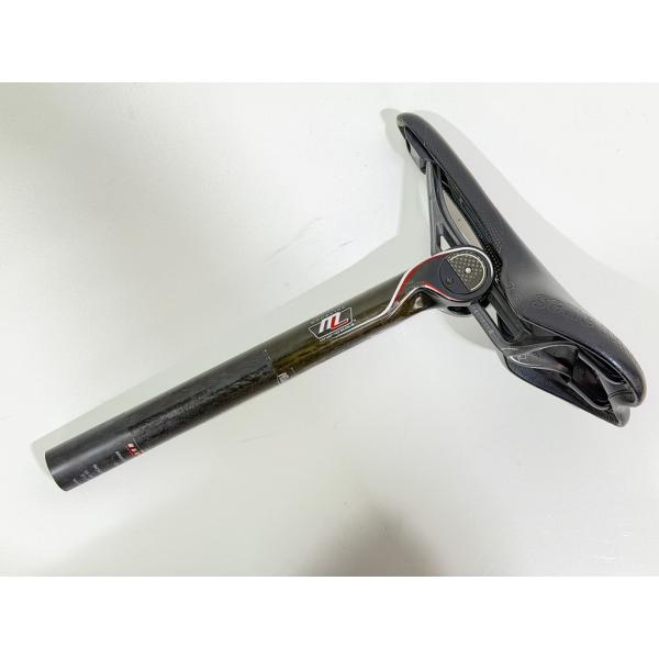 本商品はサドル、シートポストのセットとなります。重量：351g(サドル＋シートポスト合計実測値）商品は写真に写っている状態での販売になります。掲載写真をご参照ください。【シートポスト】メーカー：SELLEITALIAモデル名：MONOLIN...
