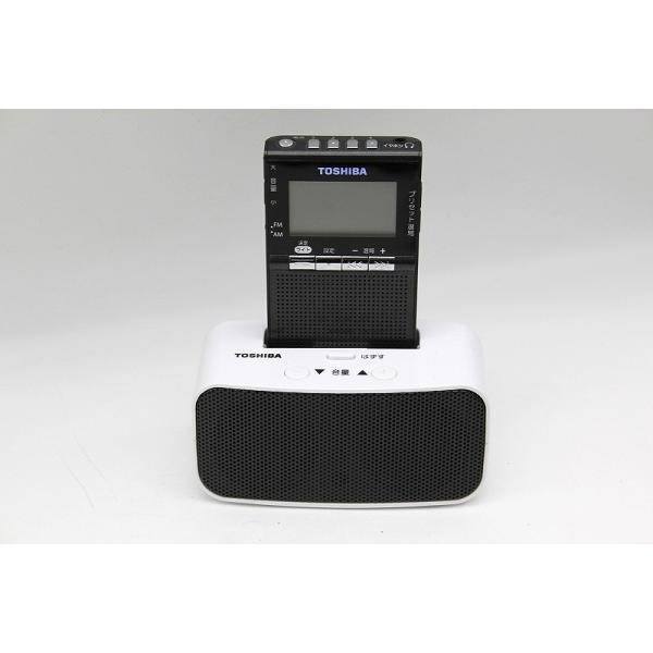 シリアル番号：190300255K0・FM/AM、ワイドFM対応の、LEDライト付きポータブルラジオ。ステレオスピーカー付き充電台が付属し、ラジオ本体を差し込むと高音質で聴くことができる。・ライト○自動電源オフ○・ヘッドホン端子○・スリープ...