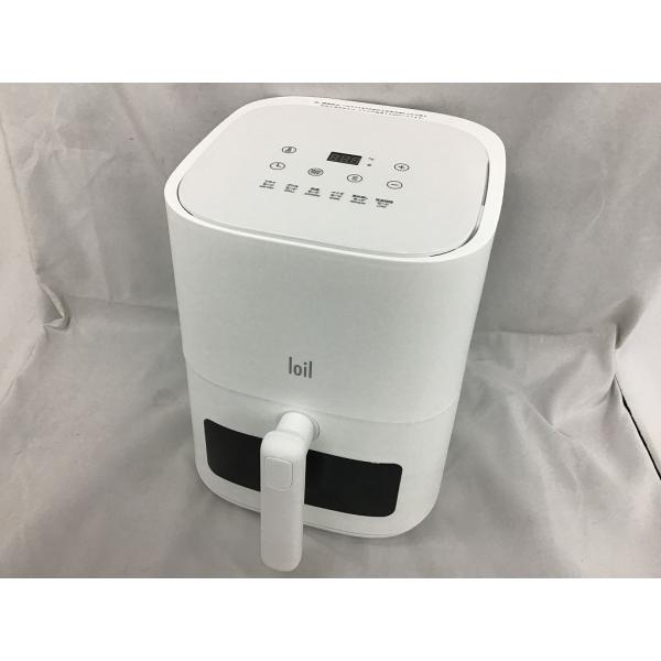 シリアル番号：W22022100863ボタン1つの簡単操作でカロリーカットできる6in1の“ほったらかし”ヘルシー調理器。商品名の由来は、low(ロー）oil(オイル）。不必要な油と脂をカットしてくれる多機能ノンフライヤー【loil】です。...
