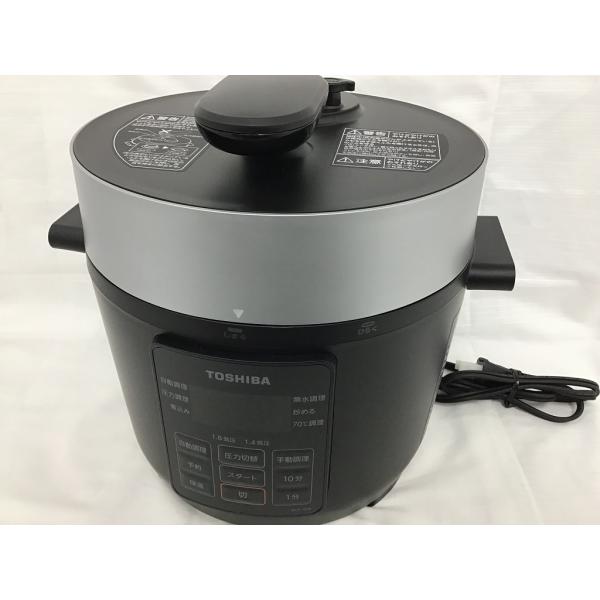 シリアル番号：24171711.8気圧の高圧力で、調理時間を最大1/4まで短縮。1台8役でマルチに使える電気圧高圧力調理や炒める、無水調理など、いろいろな使い方ができる8つの調理機能を備えています。満水容量は3.0L、調理容量は2.0Lで、...