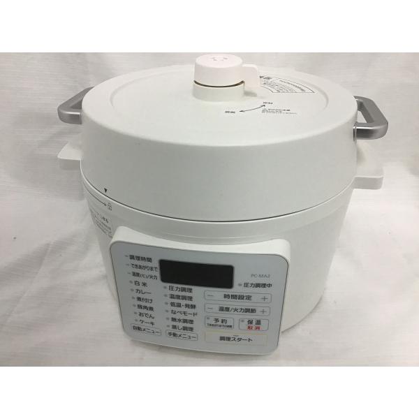 シリアル番号：191024323圧力調理でいつもの調理時間を短縮、本格料理も簡単に調理できる電気圧力鍋です。6種類の自動メニュー搭載で普段作る料理が、ボタン1つで簡単に作れます。オリジナルレシピブック付きで・肉・魚・野菜料理やスイーツまで豊...