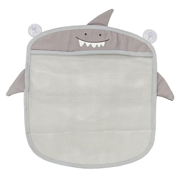 浴室の壁に簡単に取り付けられる、おもちゃやバスグッズの収納ネットです。【サイズ】約W46×H44cm【材質】PET【JAN】4526112458196【パッケージサイズ】410×130×20mm【関連キーワード】