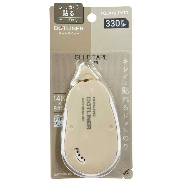 【アイテム説明】こちらのアイテムは、KOKUYOのキレイに貼れるテープのり、ドットライナーです。14m巻き【材質】R-ABS【JAN】4901480391724【パッケージサイズ】75×24×160mm【関連キーワード】文具/コクヨ/KOK...