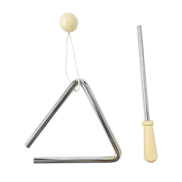 楽器風おもちゃ 。金属製バーと木製持ち手を組み合わせ、クリアな高音が出せる打楽器セットです。【サイズ】本体/(約)H9×W10.3×D0.7cm (持ち手含まず)、ビーター(ばち)/(約)φ1.5×L14.2cm。【材質】鉄、天然木、ポリエ...