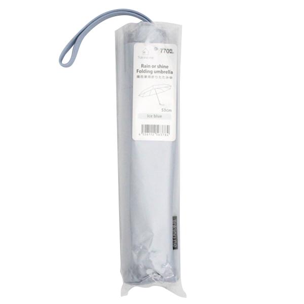 【アイテム説明】こちらの商品は、ワッツの雑貨店、Tokino:ne（ときのね）のラインナップ商品で、紫外線対策も雨降り対策も通年使用できる「晴雨兼用」の折りたたみ傘。ニュアンスカラーが可愛い。こちらはアイスブルーです。ワッツオンラインでは、...