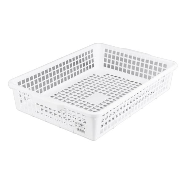 こちらの商品ページは大量購入・まとめ買い専用ページです。B4サイズの書類がピッタリ入るバスケット。書類整理に便利。デスク周りの書類をしっかり収納。