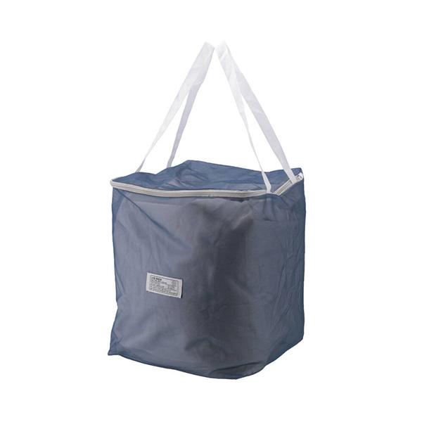 【アイテム説明】薄手の布団や毛布等が入れられる肩紐付の超大型布団用洗濯ネットです。シンプルでおしゃれなデザインですので、コインランドリーに行く際などのちょっとしたおでかけにも便利です。【サイズ】幅320　奥340　高400mm【材質】ポリエ...