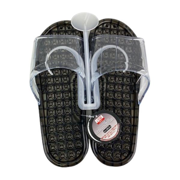 【アイテム説明】軽くて柔らかなはき心地のベランダ用スリッパです。水はけのよいベランダ用スリッパです。高温になる場所では保管しないで下さい。その他注意書きを遵守しご使用下さい。【サイズ】約24.5cm【材質】塩化ビニル樹脂【JAN】49789...