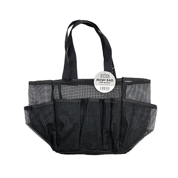 【アイテム説明】温泉施設やスパ、ジム等で使えるメッシュバッグ、外側にポケット付きでとっても便利。【サイズ】約21x15x20cm【材質】ポリ塩化ビニル、ABS樹脂【JAN】4580682872813【パッケージサイズ】390×220×100...