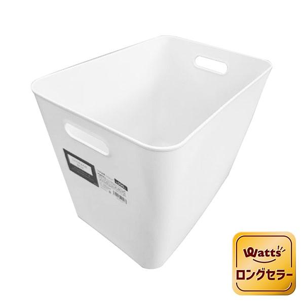 こちらの商品ページは大量購入・まとめ買い専用ページです。２面に持ち手用の穴の空いている、収納ボックスです。ストック収納や押入れ収納、シンク下収納などにもオススメです。フタは別売りです。【サイズ】幅25.5×奥行36×高さ31.5cm