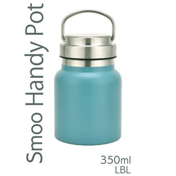 【アイテム説明】保温保冷のできるステンレス真空断熱スープポットです。取っ手がついて持ち運びに便利で、蓋がステンレスで高級感あるデザイン。穏やかなライトブルーカラーでなめらかな表面です。容量は350ml。【サイズ】310×400×340cm【...