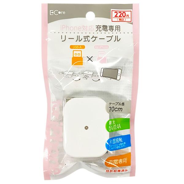 【アイテム説明】収納式のスタンド付きで充電しながらの動画視聴に便利な充電ケーブルです。コンパクト設計で持ち運びに最適です。iPad.iPhon等のライトニングコネクタに対応したUSBケーブルです。本商品はライトニングコネクタに挿入方向がござ...