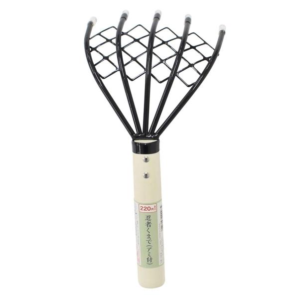 【サイズ】約全長250×幅130mm【材質】鉄、天然木【JAN】4991203200075【パッケージサイズ】250×135×75mm【関連キーワード】エンゲイヨウヒン/ガーデニング/クマデ